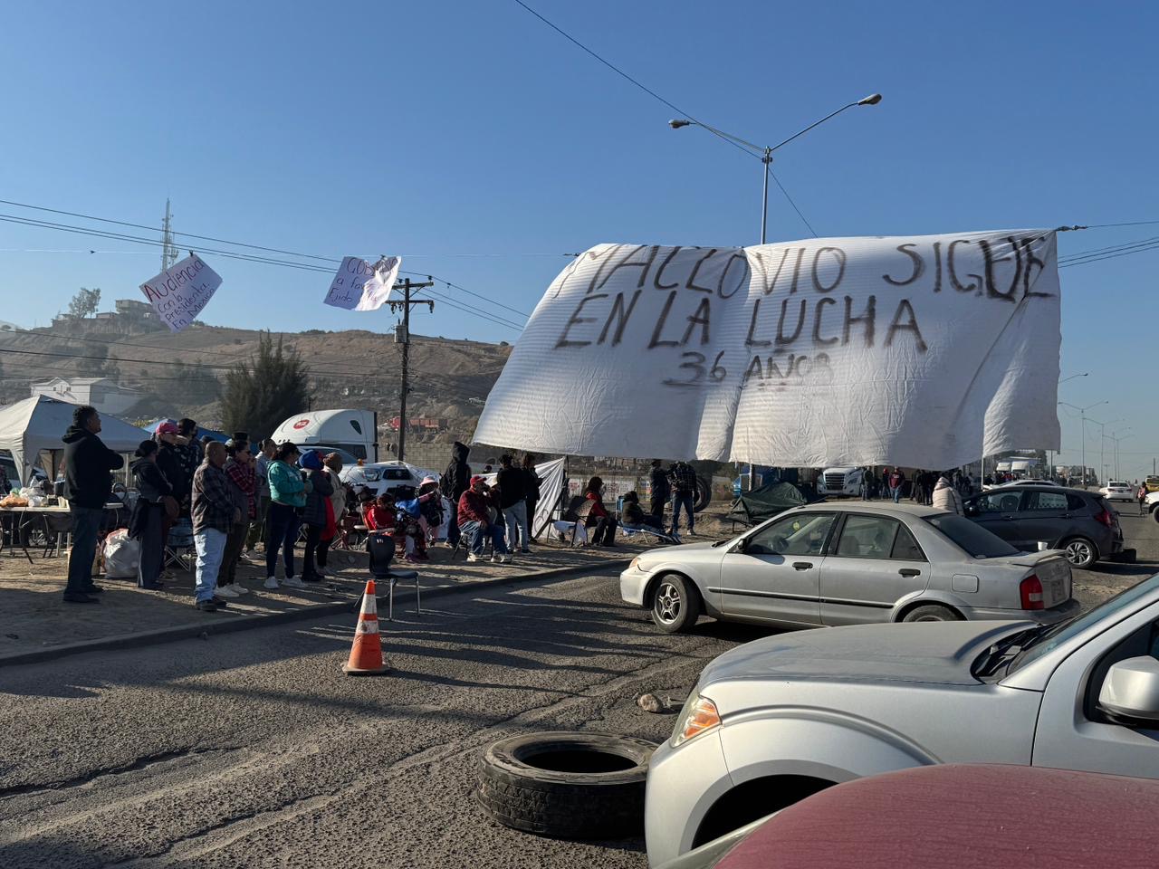 Bloqueo de carretera Tijuana-Tecate podría durar días: Maclovio Rojas ...